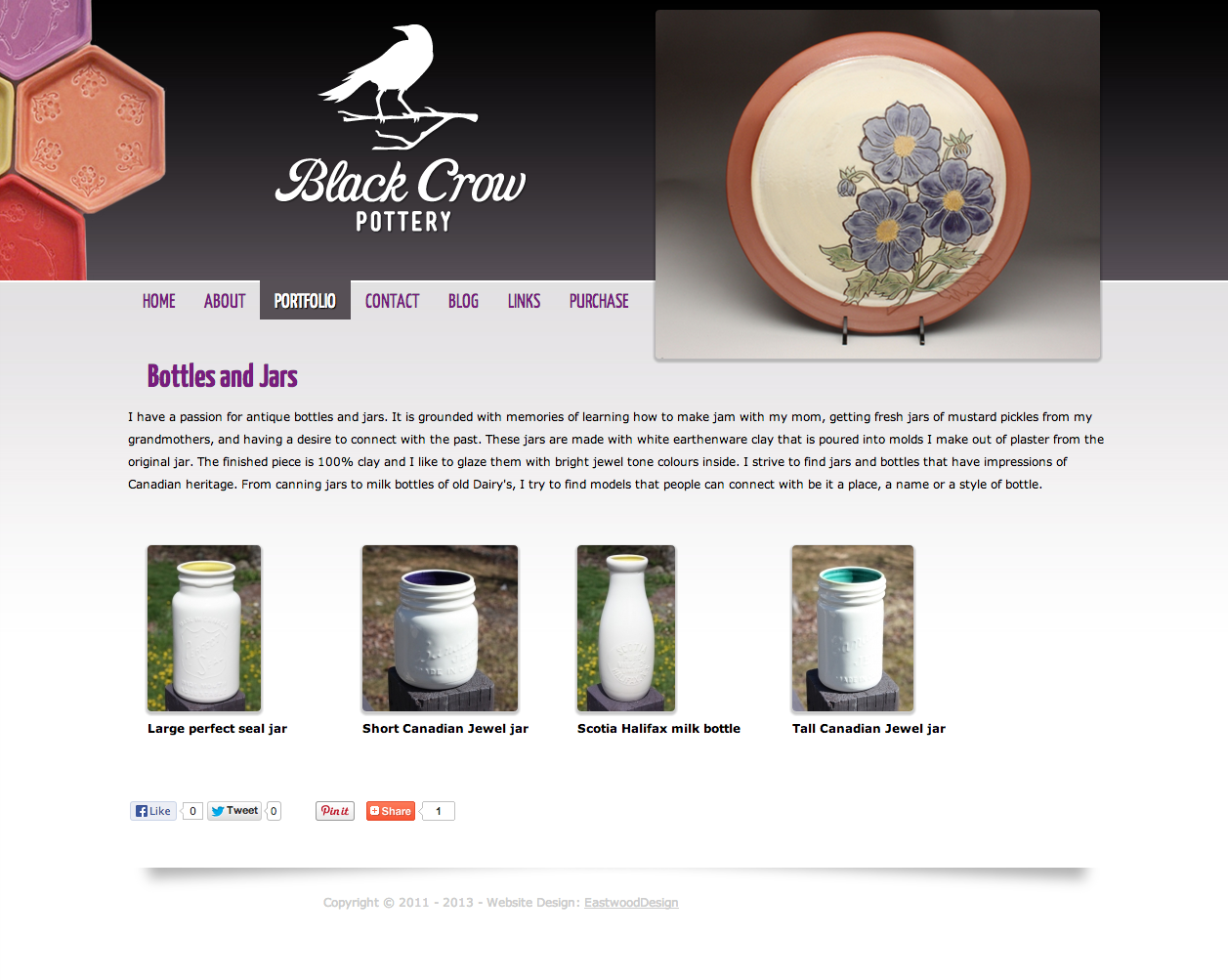 Black Crow PotteryHalifax NS Eastwood Design